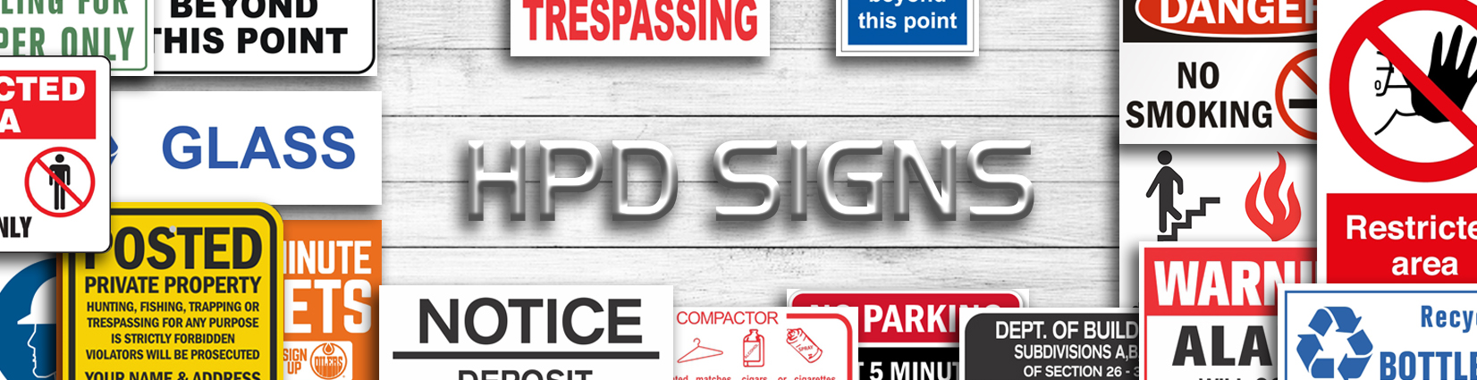Required HPD Signs - HPD Signs NYC